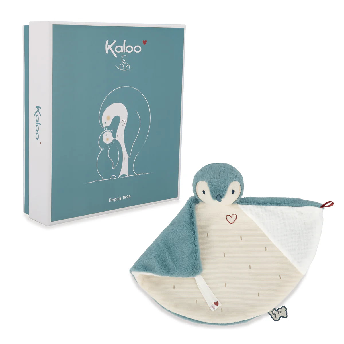 Kaloo Doudou Pinguim - Verde | Compre produtos para bebés na loja ...